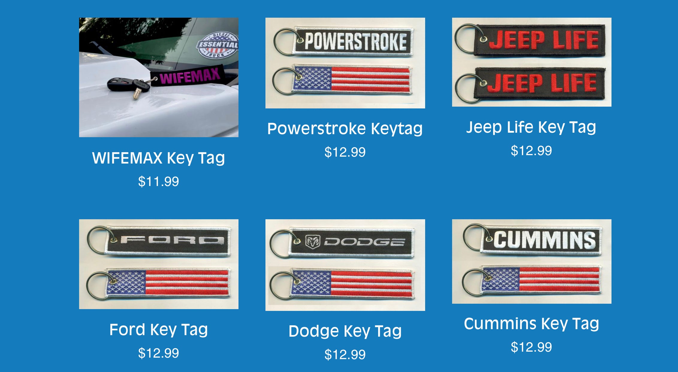 TMD KEY TAGS – Truck Master Diesel